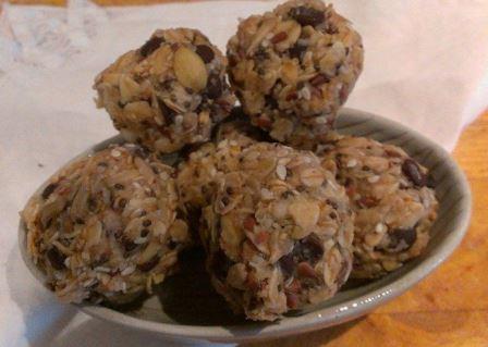 Muesli balls compressed | Sally Pattison