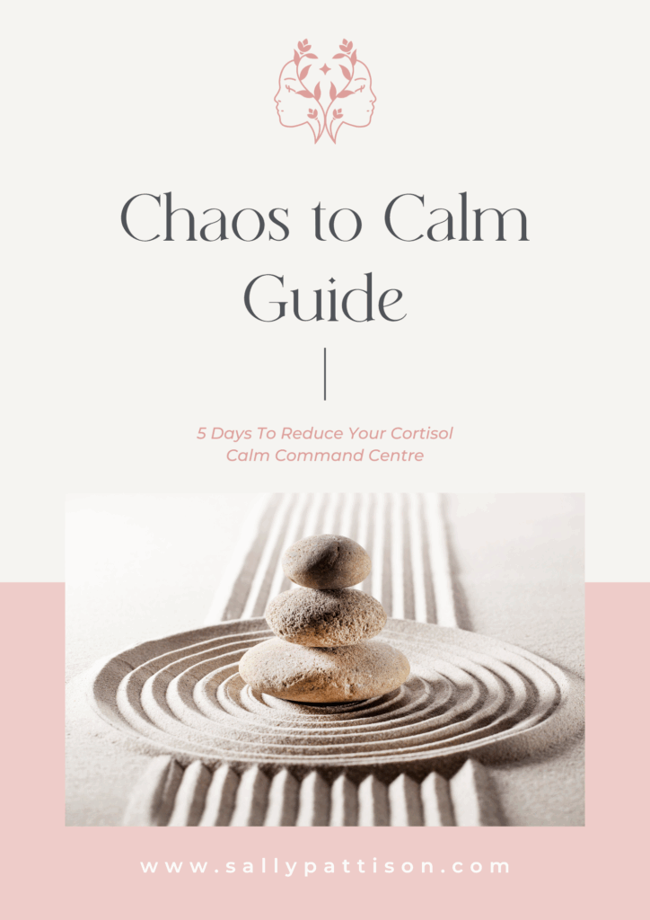 Calm the Cortisol Chaos Challenge | Sally Pattison
